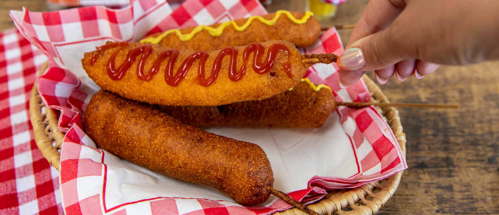 Sizzlin Wiener Corn Dogs - Grimms Fine Foods